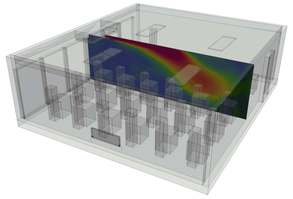 Mechanical Ventilation Optimization With Cloud CAE | SimScale