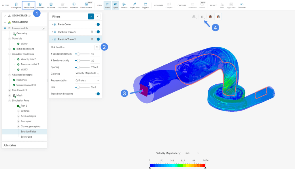 Fluid Flow Through a Water Turbine | Tutorial | SimScale