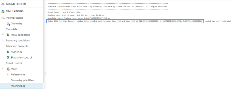 Surface Meshing Self-Intersection | Knowledge Base | SimScale