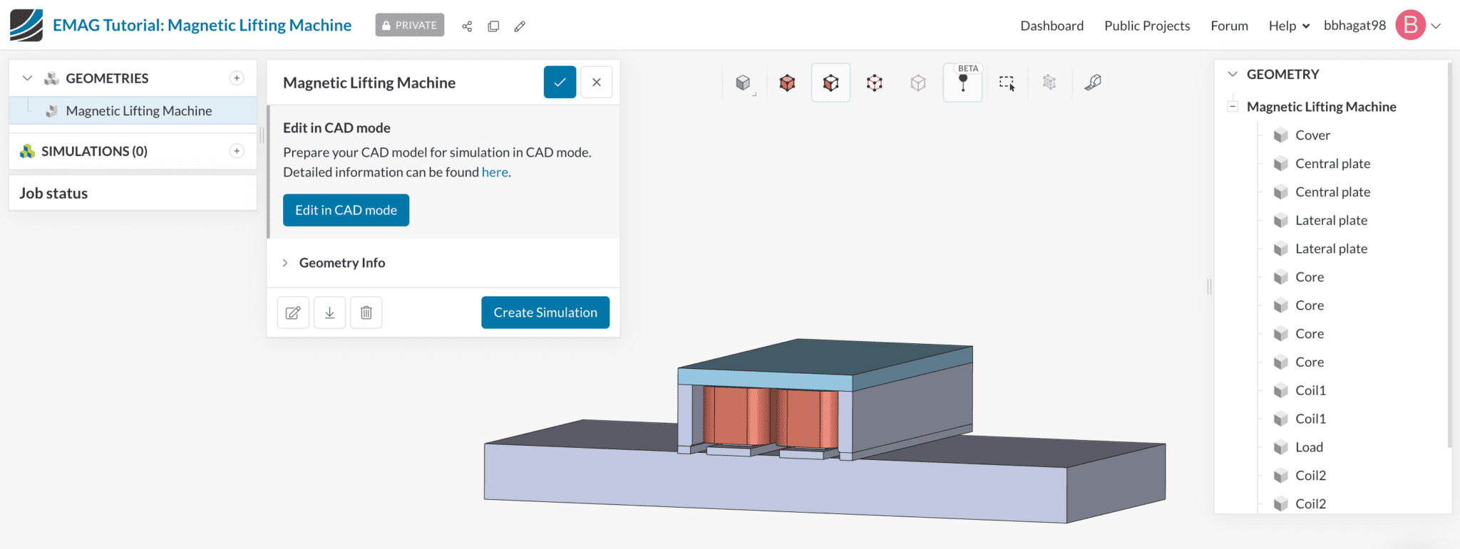Electromagnetics Simulation Tutorial | SimScale