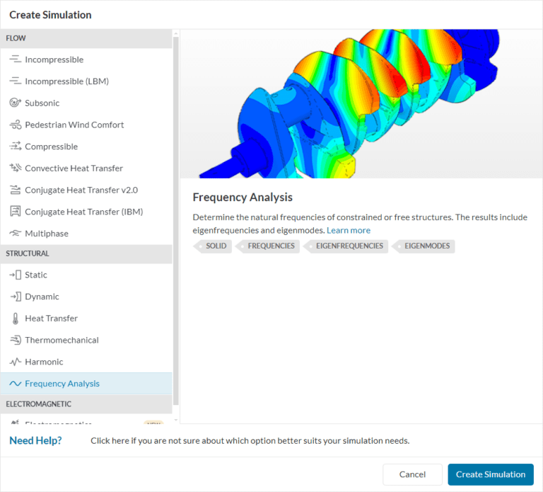 Vibration Analysis Simulation Software | FEA | SimScale