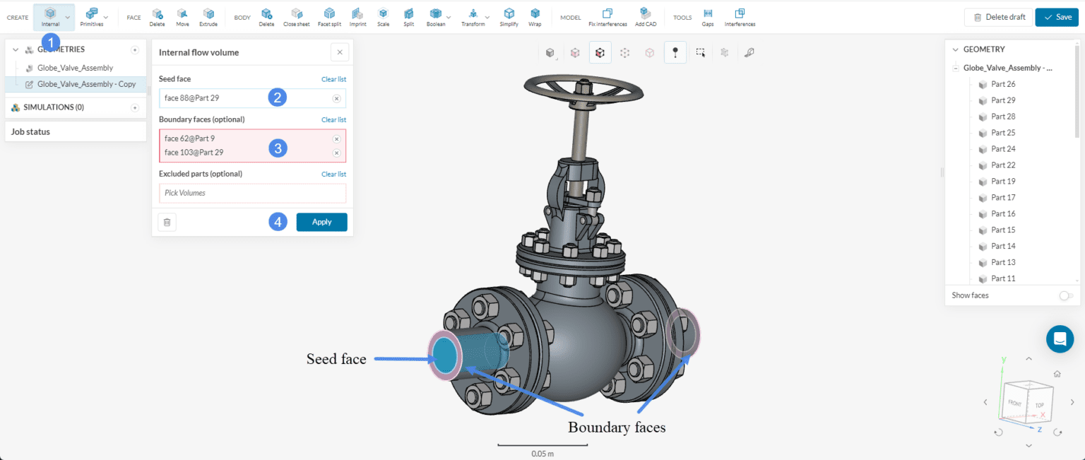 Multiphase Flow Through Globe Valve | Tutorial | SimScale
