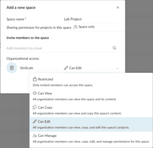 Dashboard | Documentation | SimScale