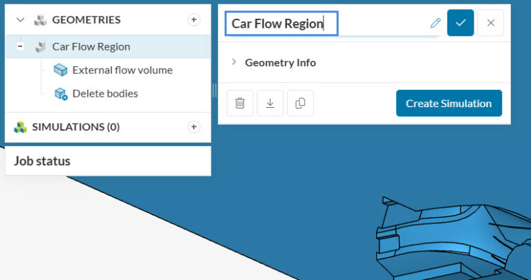 Aerodynamic Flow Behavior Around a Vehicle Tutorial | SimScale