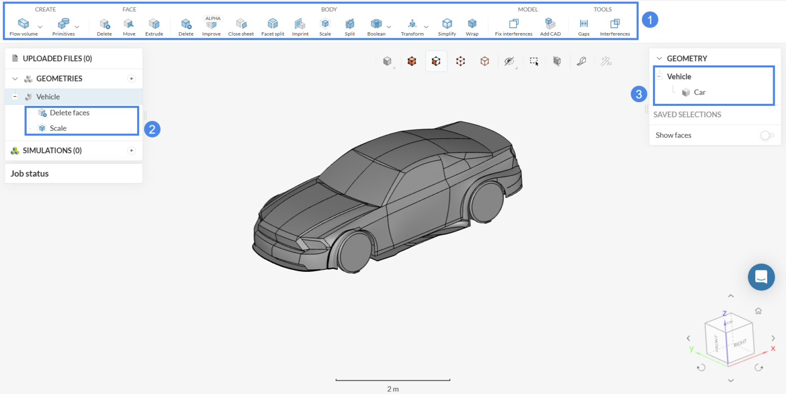 CAD Edit | CAD Preparation & Upload | SimScale